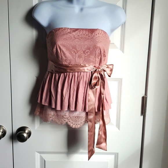 Moda International | Tops | Moda International Womens Strapless Top ...